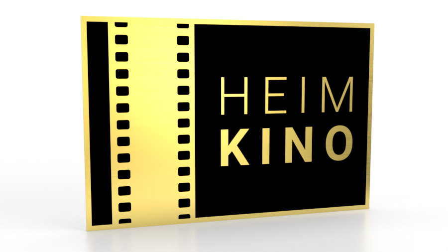Heimkino-Schild „Filmstreifen“ | Heimkino Praxis Shop